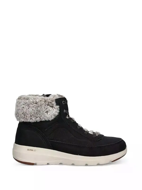 Sketchers Glacial Ultra Lace-up Snow Boots - Black
