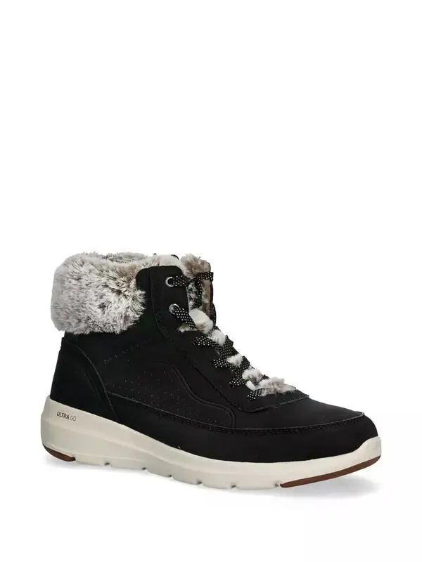 Sketchers Glacial Ultra Lace-up Snow Boots - Black