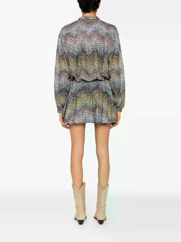 Missoni Sequin-embellished Mini Dress