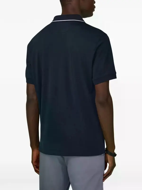 Boggi Milano Open-collar T-shirt