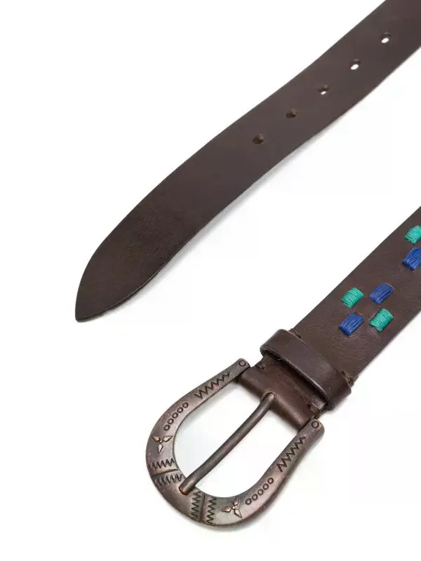PUNTOVITA&ARSENICO Embroidered Belt