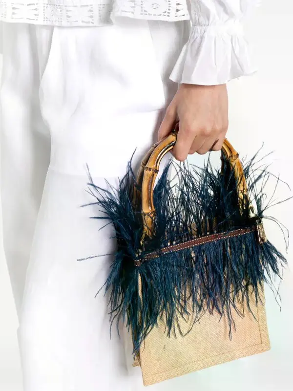 LA MILANESA Small Violetta Tote Bag