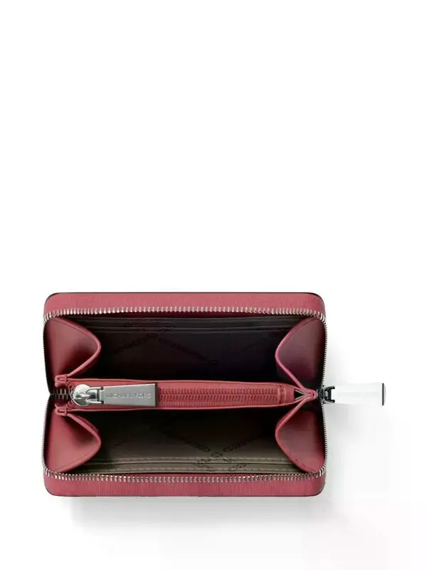 Michael Kors Jet Set Pebbled-leather Wallet