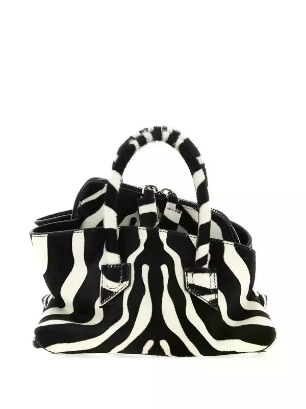 Attico Mini La Passeggiata Tote Bag - Black