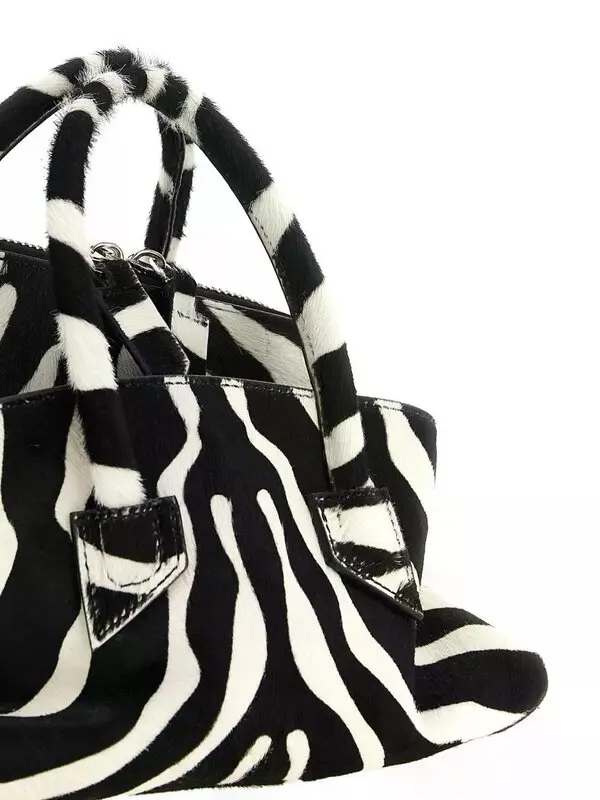 Attico Mini La Passeggiata Tote Bag - Black
