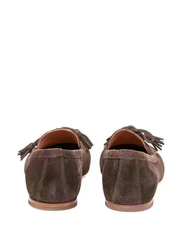 DUCANERO Tassel-detail Suede Loafers