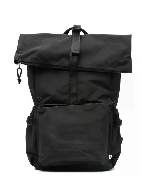 Nn07 Roll-top Ripstop Backpack - Black