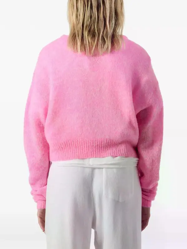 American Vintage Nuggy Mélange Sweater - Pink