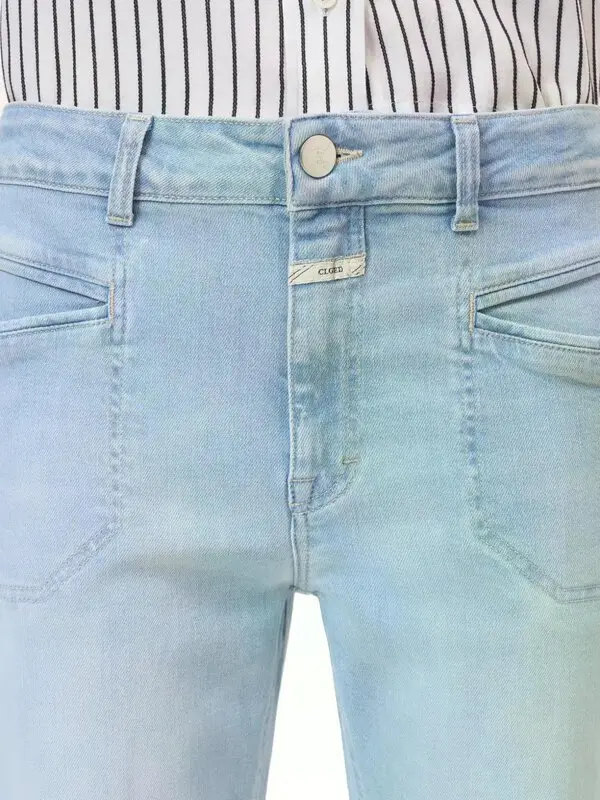Closed Mira-x Fringed Jeans - Blue