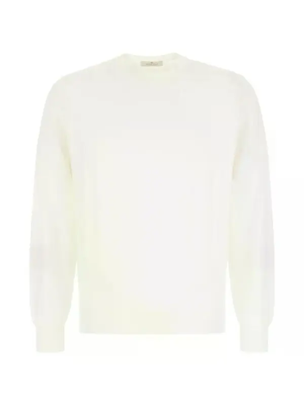 PANICALE Crew-neck Cotton Sweater - Neutrals