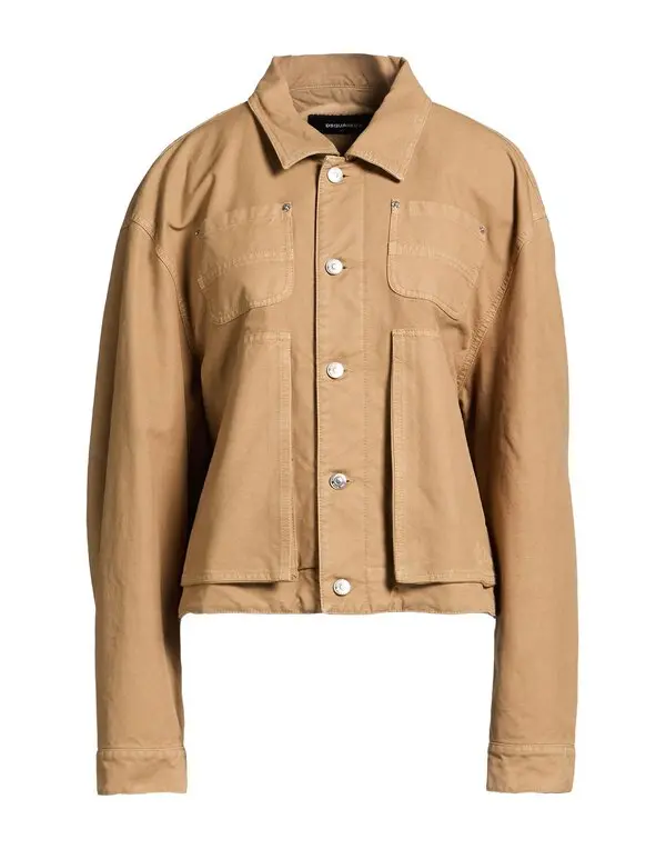 Dsquared2 Icon Cotton Jacket - Beige