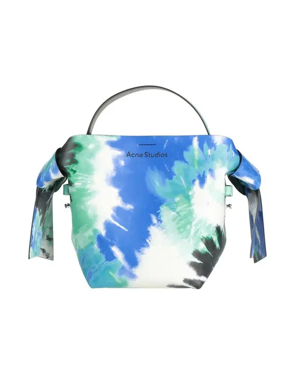Acne Studios Leather Bucket Bag - Blue