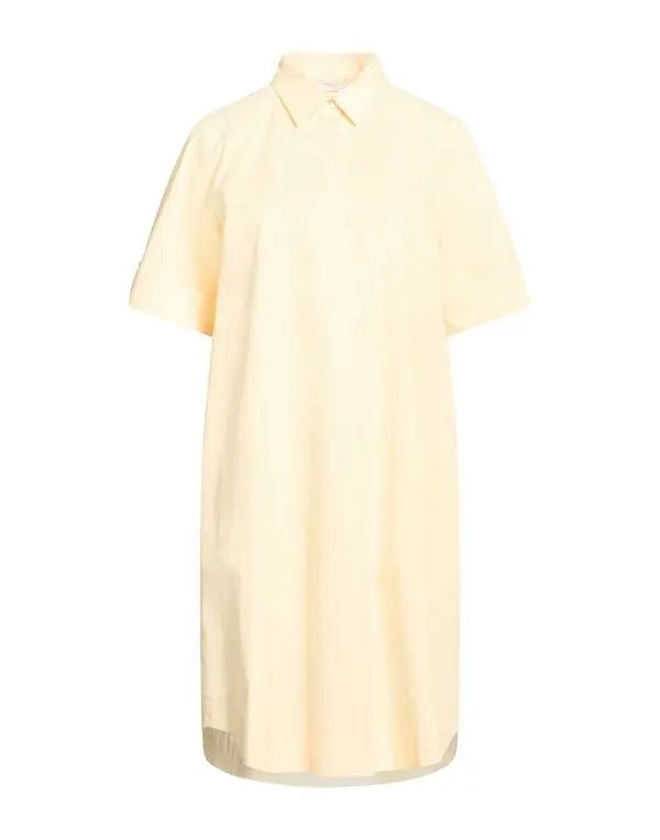 Peserico Mini Shirt Dress - Yellow