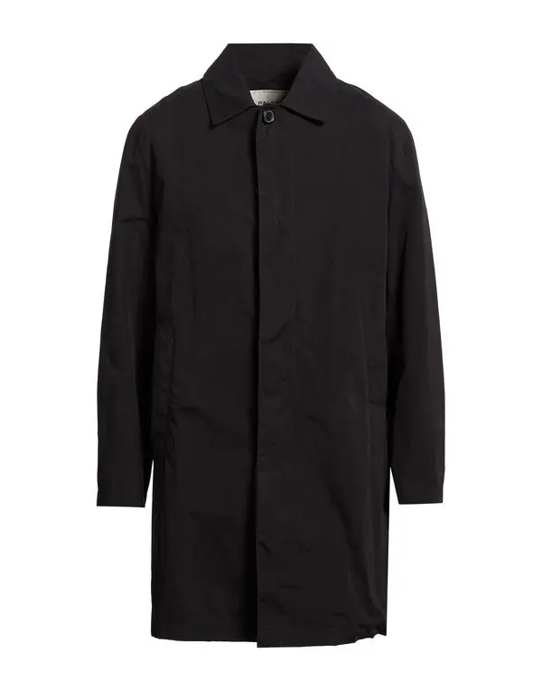 PALTO' Emilio Cor Overcoat & Trench Coat - Black