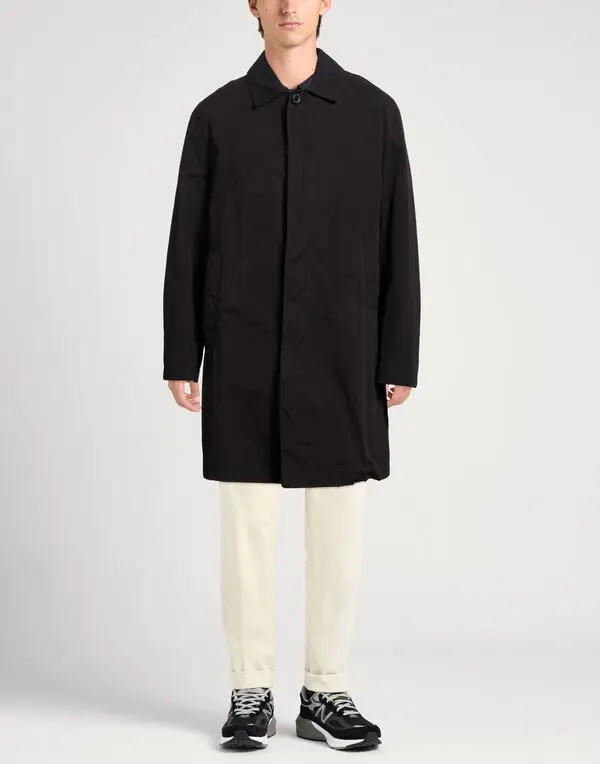 PALTO' Emilio Cor Overcoat & Trench Coat - Black