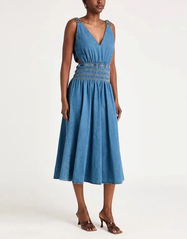 Maje Midi Cotton Dress