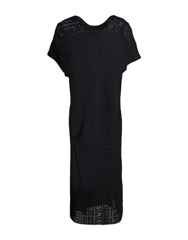 Givenchy Knit Midi Dress With Signature Print