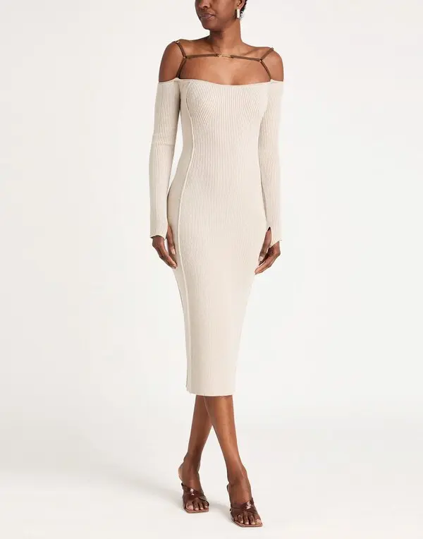 jacquemus ribbed dress Jacquemus