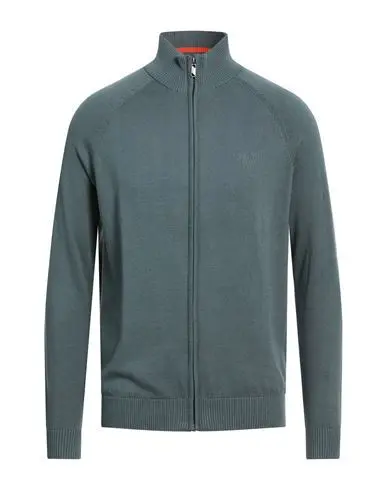 FERRE' Ferre Zippered Cotton Cardigan With Embroidered Logo