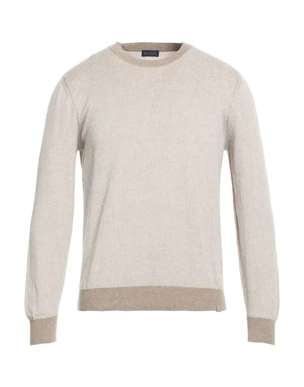 Paul & Shark Cotton Cashmere Crewneck Sweater - Beige