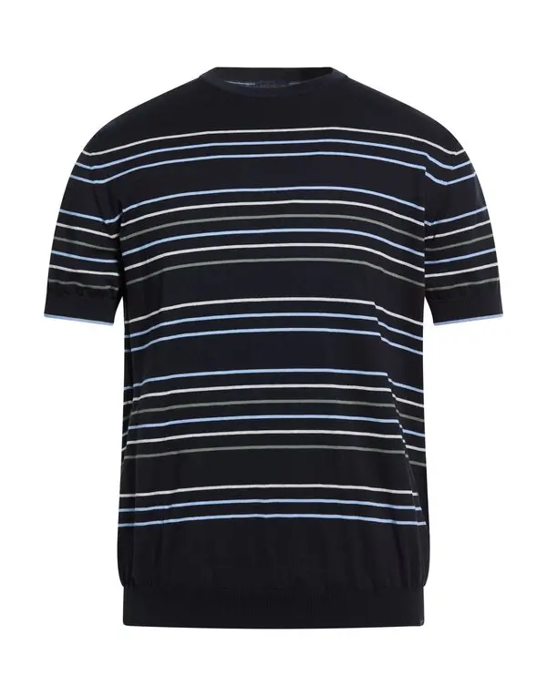 Paul & Shark Cotton Cashmere Striped Sweater
