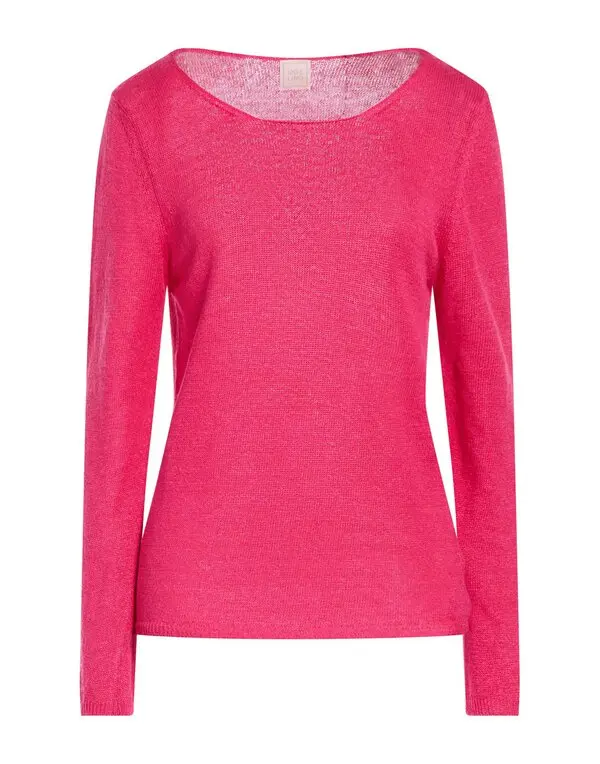 120% Lino Linen And Silk Knitted Sweater