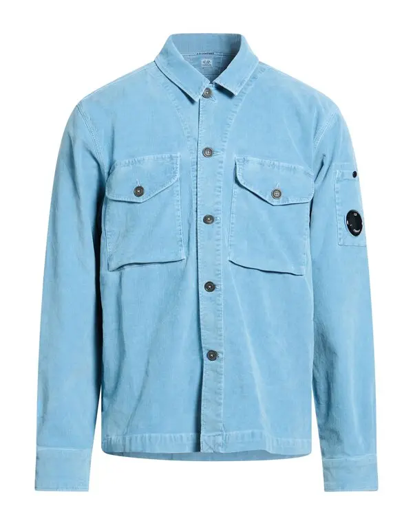 C.P. COMPANY C. P. Company Shirt Size Cotton, Elastane - Blue