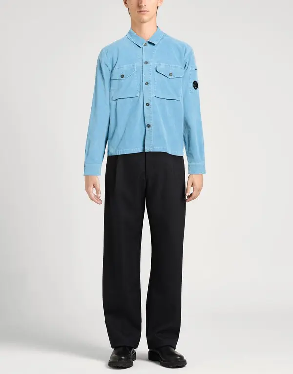 C.P. COMPANY C. P. Company Shirt Size Cotton, Elastane - Blue