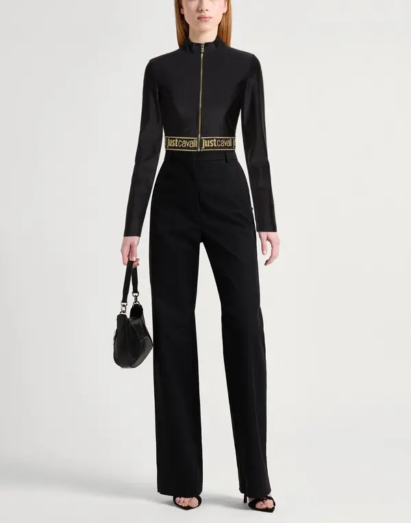 Just Cavalli Long Sleeve Cropped Sweatshirt