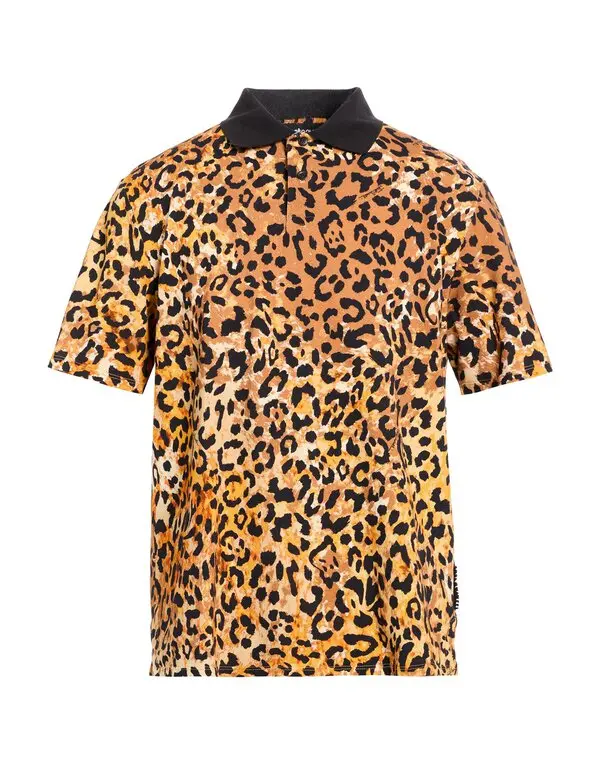 Just Cavalli Polo Shirt Size Cotton, Viscose, Polyamide, Elastane