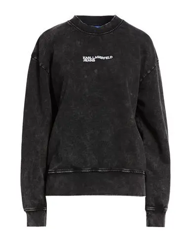 Karl Lagerfeld Organic Cotton Sweatshirt - Black
