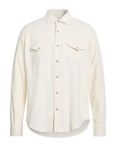 Eleventy Shirt Cream Size Cotton - White