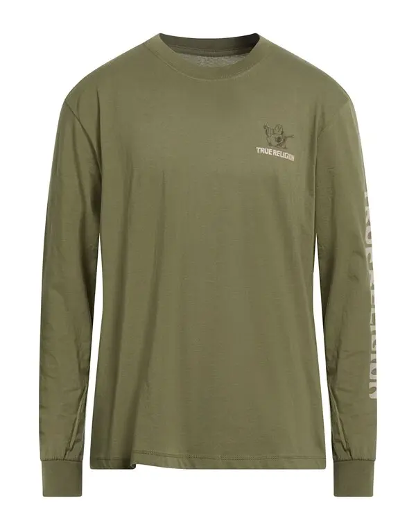 True Religion T-shirt Size Cotton - Green