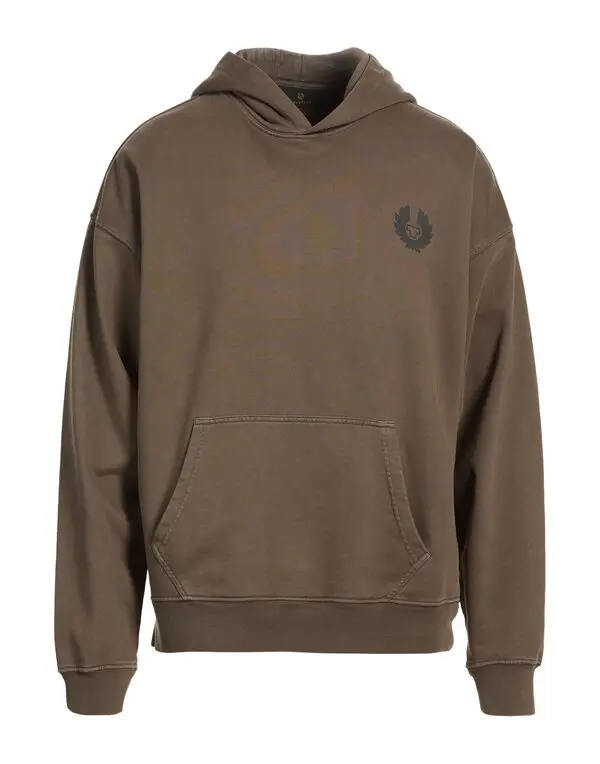 Belstaff Cotton French Terry Hoodie - Beige