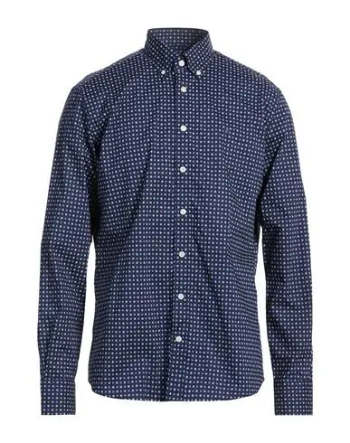HACKETT Shirt Size Cotton - Navy