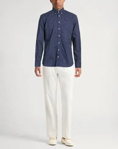 HACKETT Shirt Size Cotton - Navy