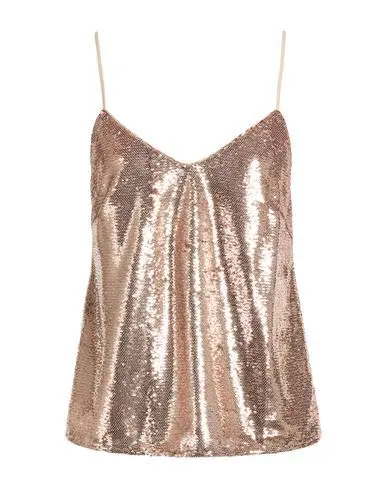 MANILA GRACE Sleeveless Top With Sequins
