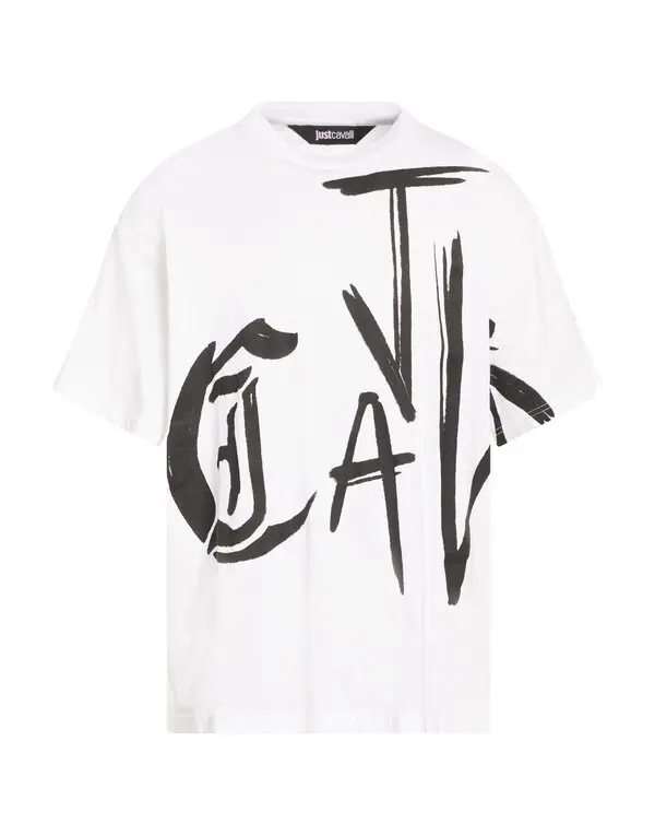Just Cavalli T-shirt Size Cotton - White