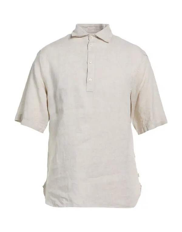 Paul & Shark Shirt Size Linen - Beige