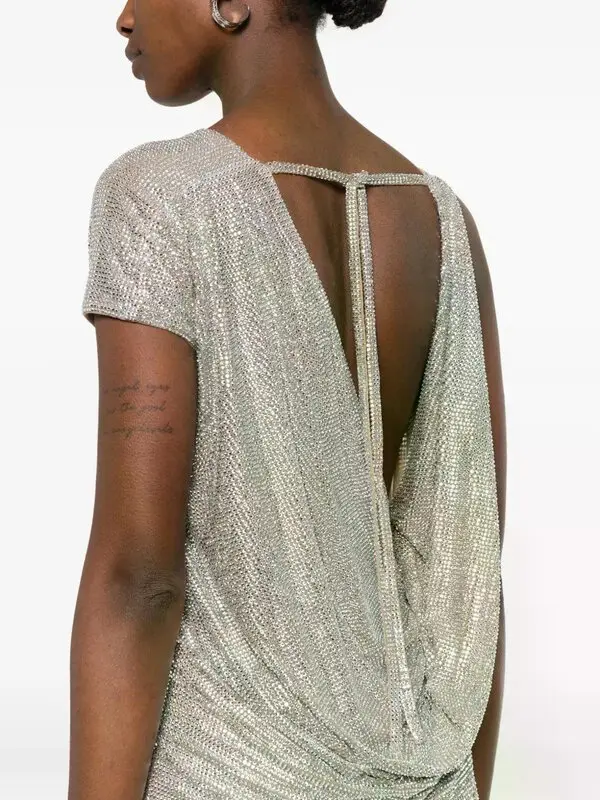 Giuseppe Di Morabito Cowl Asymmetric Dress