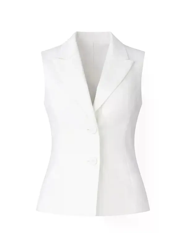 Pinko Halterneck Waistcoat - White