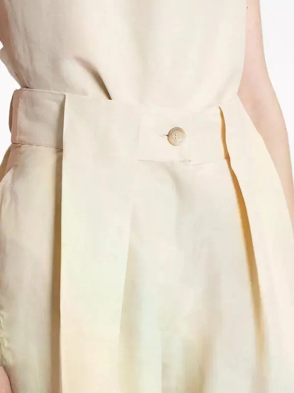 BATAKOVIC Pleated Wide-leg Palazzo Pants