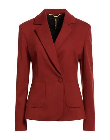 MANILA GRACE Single-breasted Blazer - Red