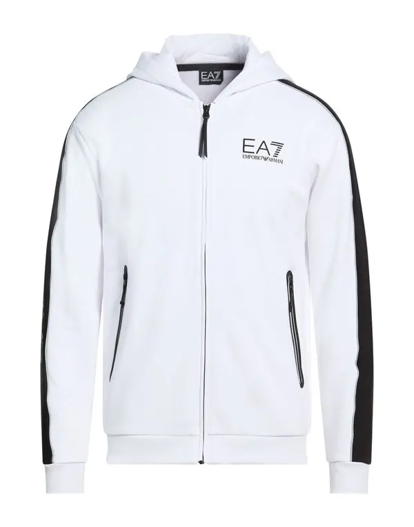 EA7 Sweatshirt In Cotton And Polyester