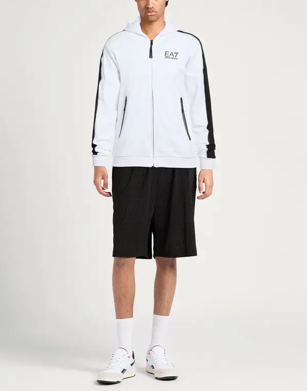 EA7 Sweatshirt In Cotton And Polyester