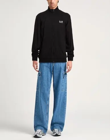 EA7 Cotton Sweatshirt - Black