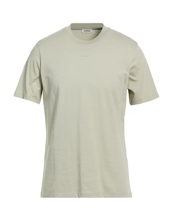 Sandro T-shirt Size Cotton - Green
