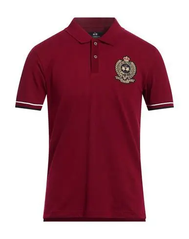 LA MARTINA Polo Shirt Size Cotton, Elastane