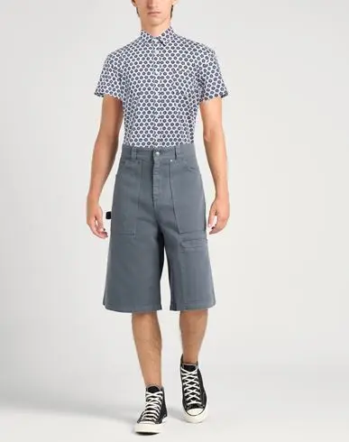 DANIELE ALESSANDRINI Shirt Size Cotton, Elastane