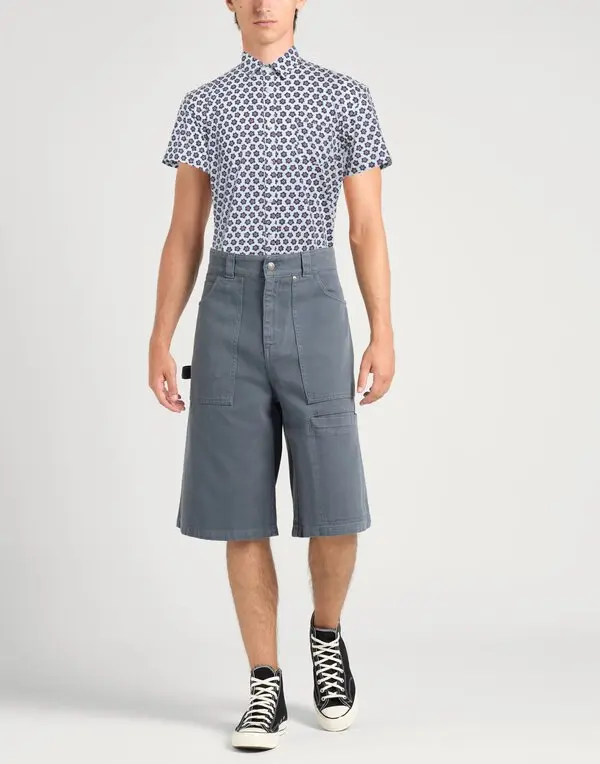 DANIELE ALESSANDRINI Shirt Size Cotton, Elastane